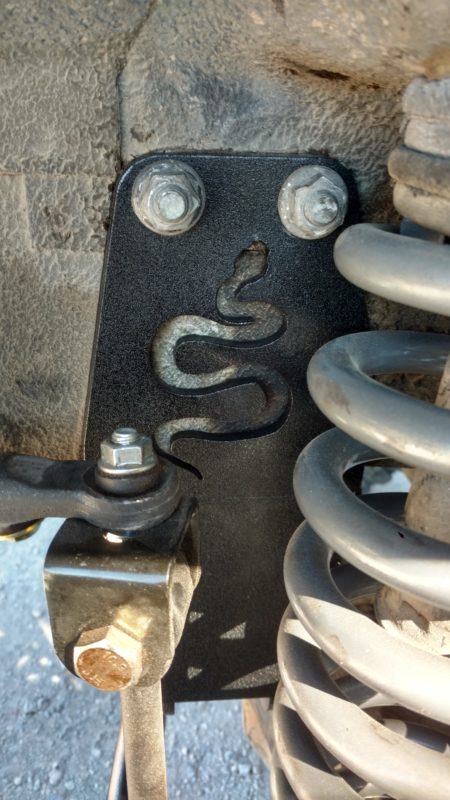 XJ/MJ Over The Axle Track Bar Kit - Sidewinder Fabrication 855-694-3761